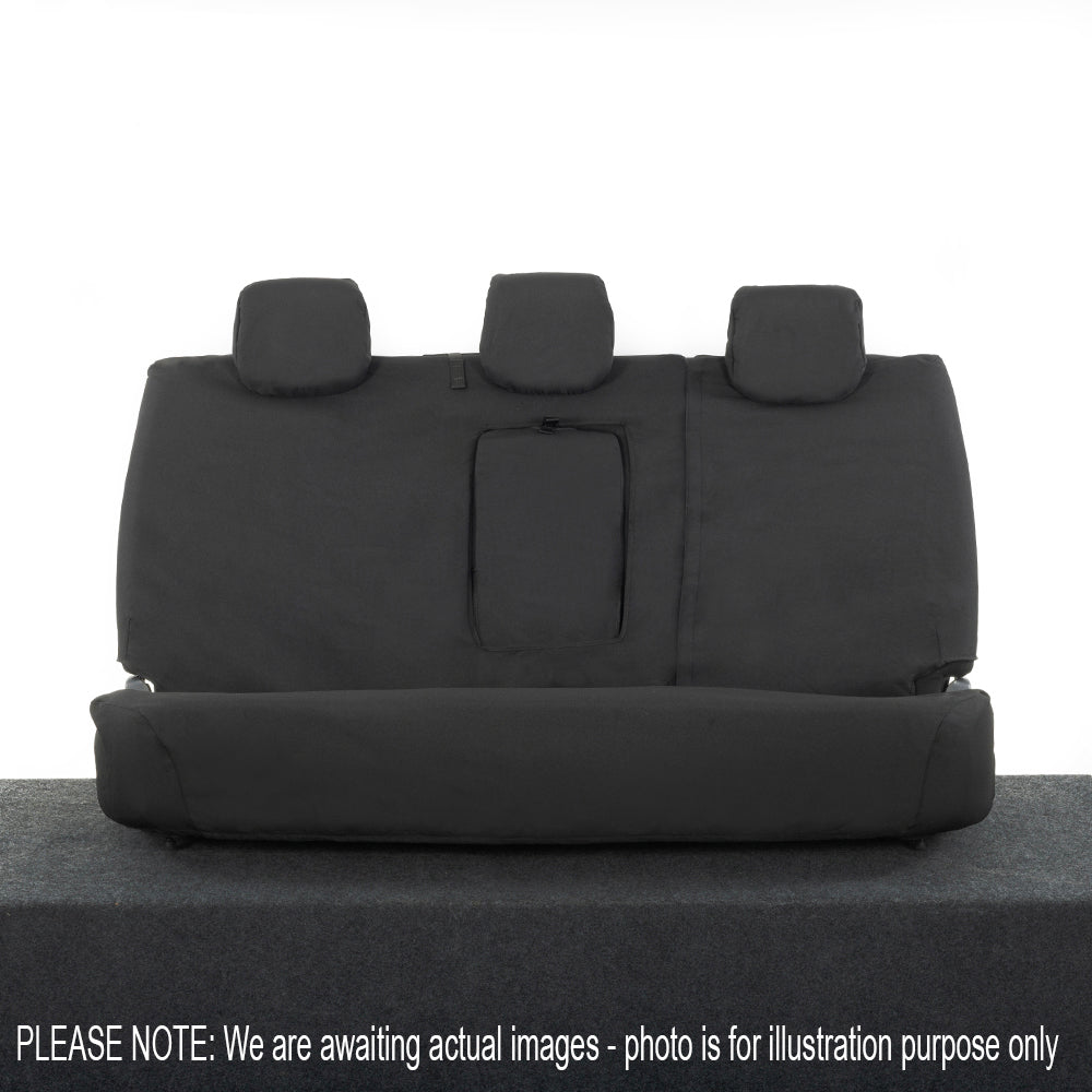 Ford Ranger Raptor Rear Seat Covers - (2022 Onwards) Black ...